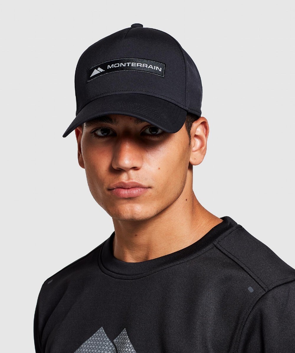 Makiling Perforated Cap Black Monterrain