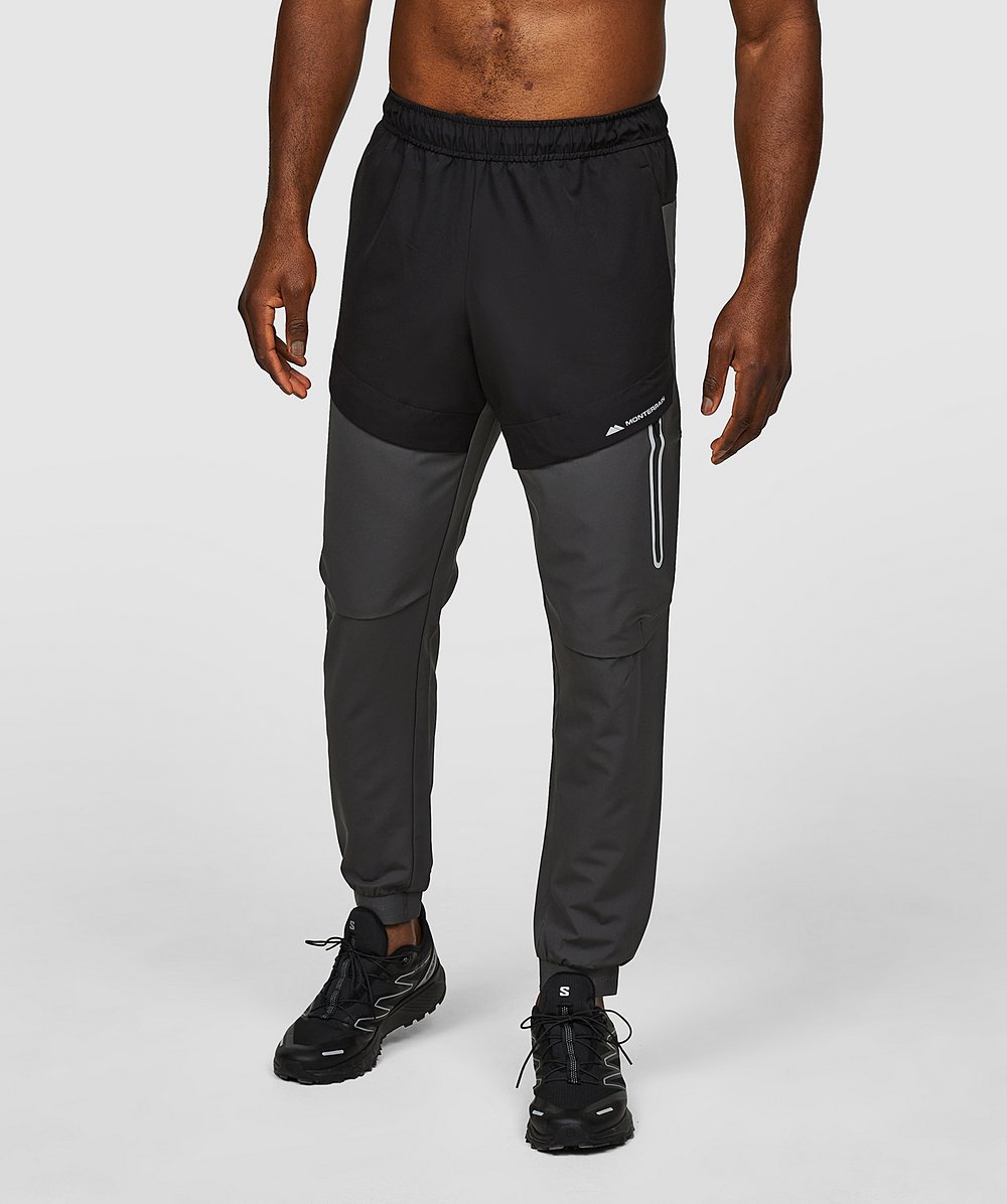 Refraction Woven Running Pant | Asphalt / Black | Monterrain