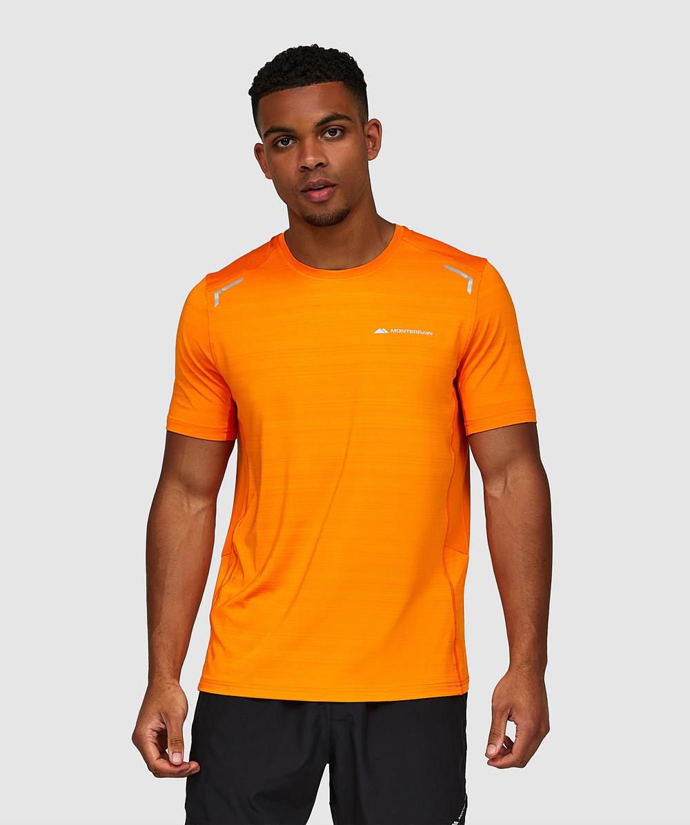 Lyder 3.0 Space Dye T-Shirt | Tumeric | Monterrain