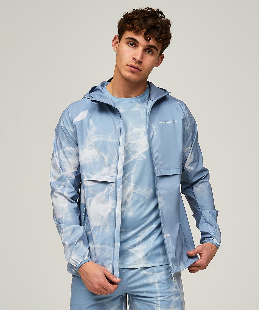Transcend Windrunner Jacket | Dusty Blue / Baby Blue | Monterrain