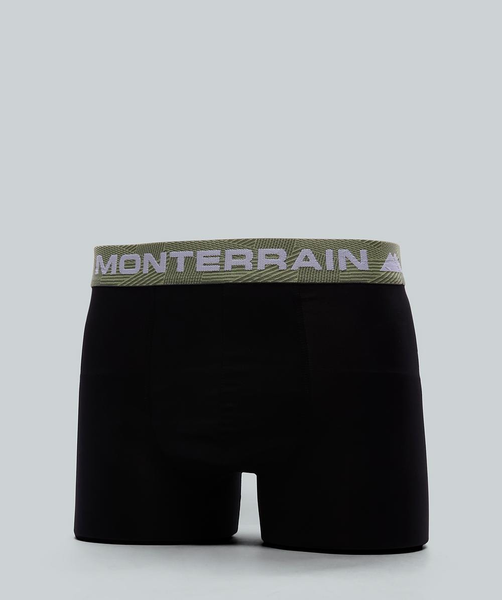 3 Pack Performance Boxer | Jet Black / Azure Blue / Multi / Jet Black ...