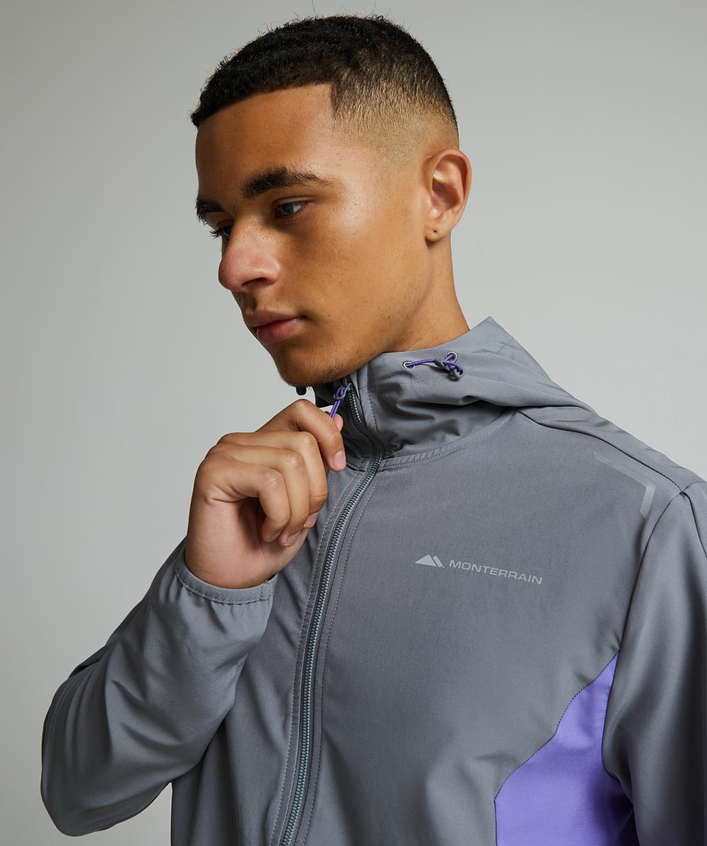 Lyder Windrunner Jacket | Night Owl / Purple Hebe | Monterrain