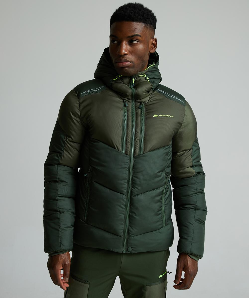 Orbit Puffer Jacket | Kombu Green / Beetle / Volt | Monterrain