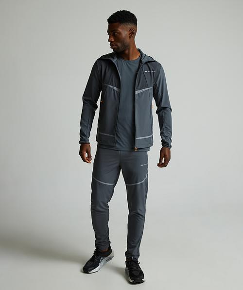 Saturn Windrunner Jacket | Jet Black / Aqua Multi | Monterrain