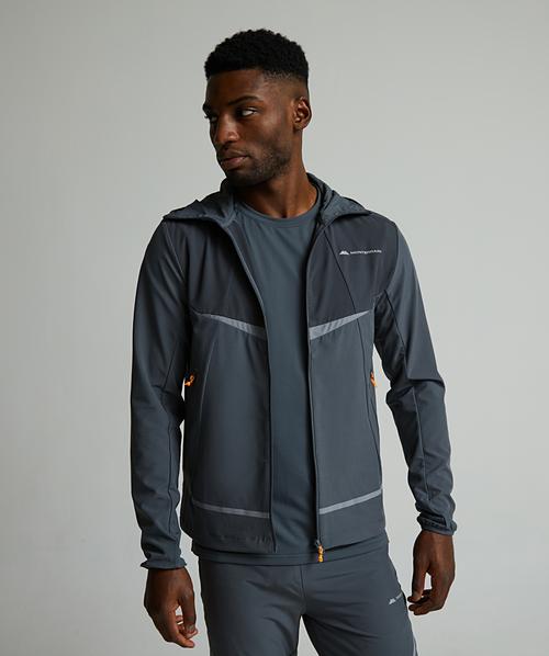 Saturn Windrunner Jacket | Jet Black / Aqua Multi | Monterrain